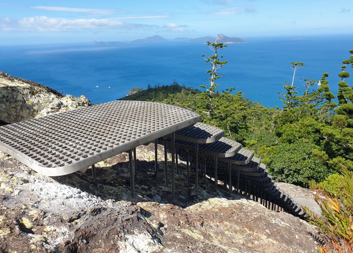 The Craig 'Floating Steps' - Ngaro Track, Whitsunday Island | JHLD